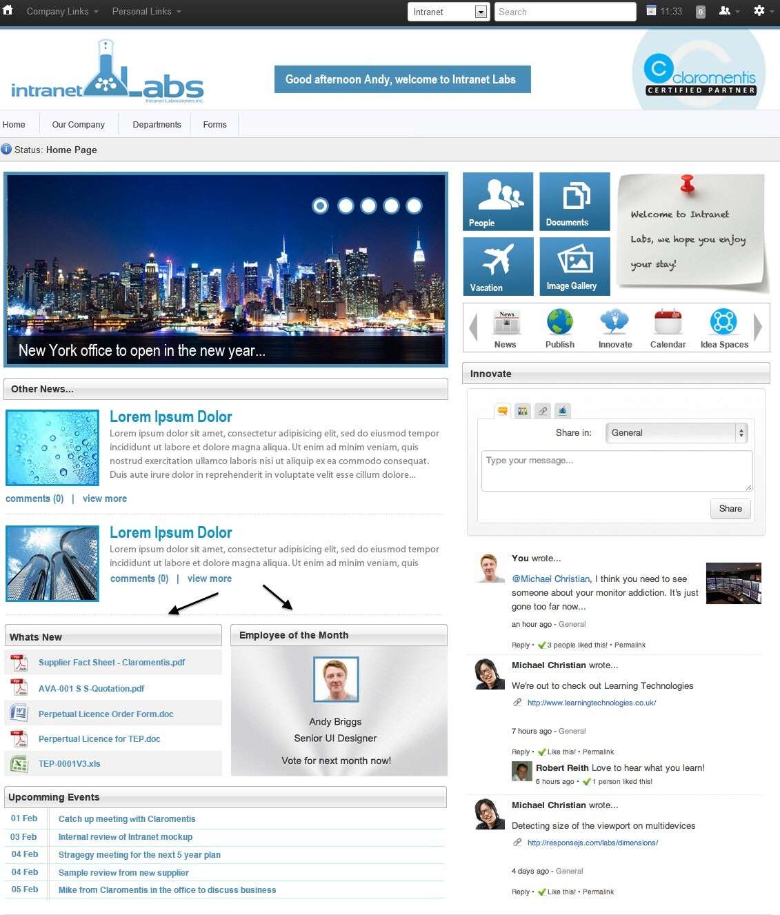 How to Create the Best Intranet Homepage for Your Company